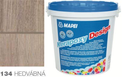 KERAPOXY DESIGN 134 Mapei spárovací tmel, hedvábná, 3 kg | Keraservis